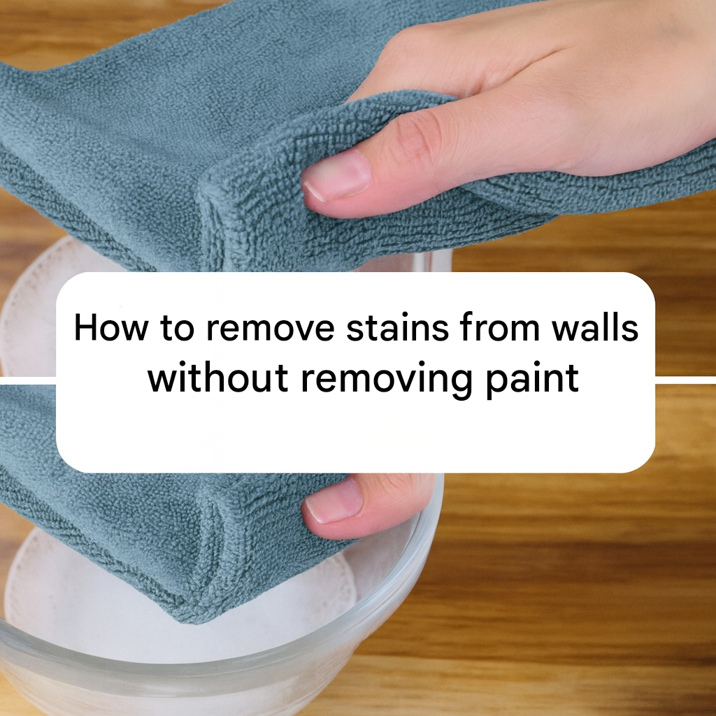 How To Remove Stains From Walls
