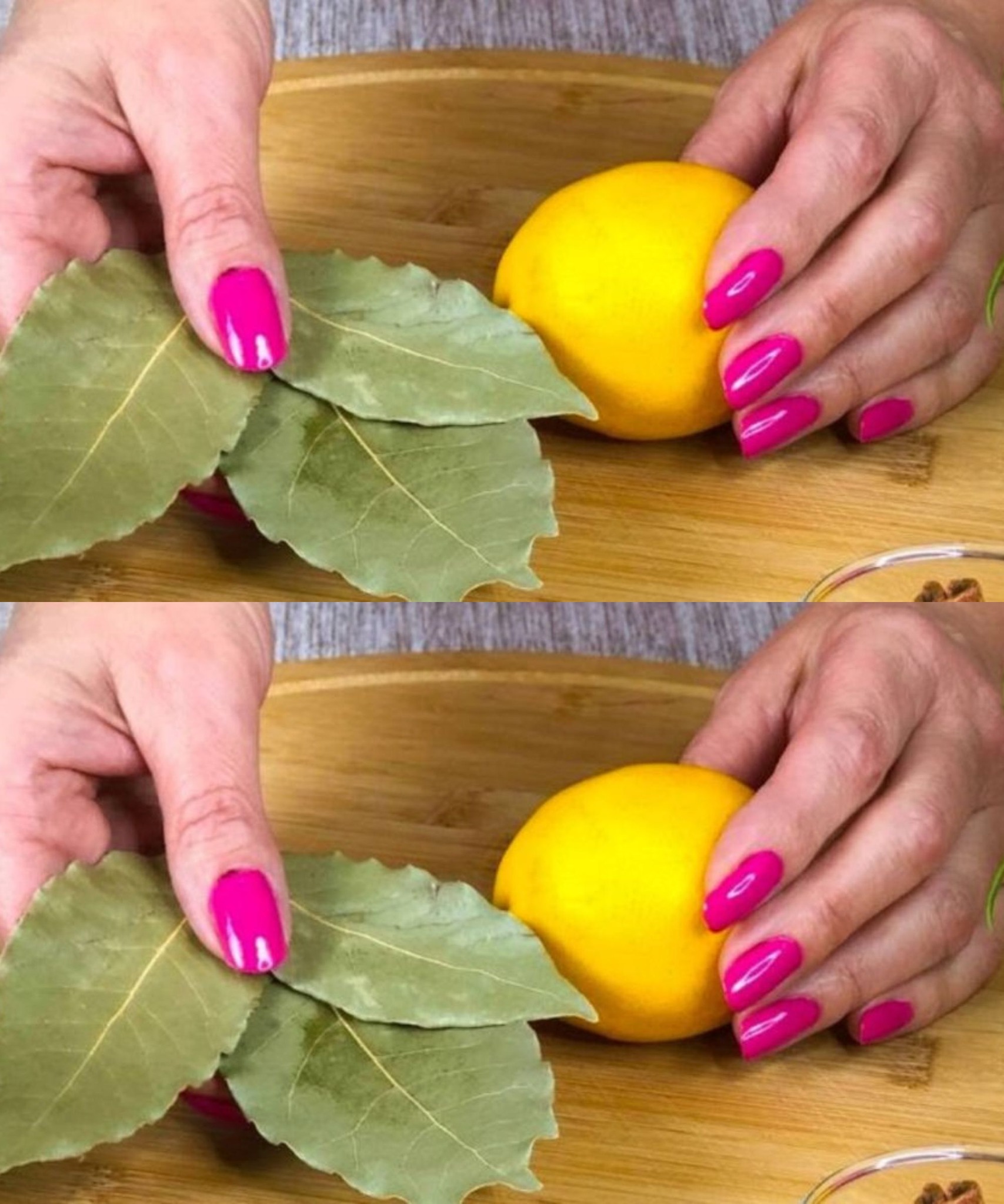 Have you ever mixed lemon and bay leaf together? Together they are ...