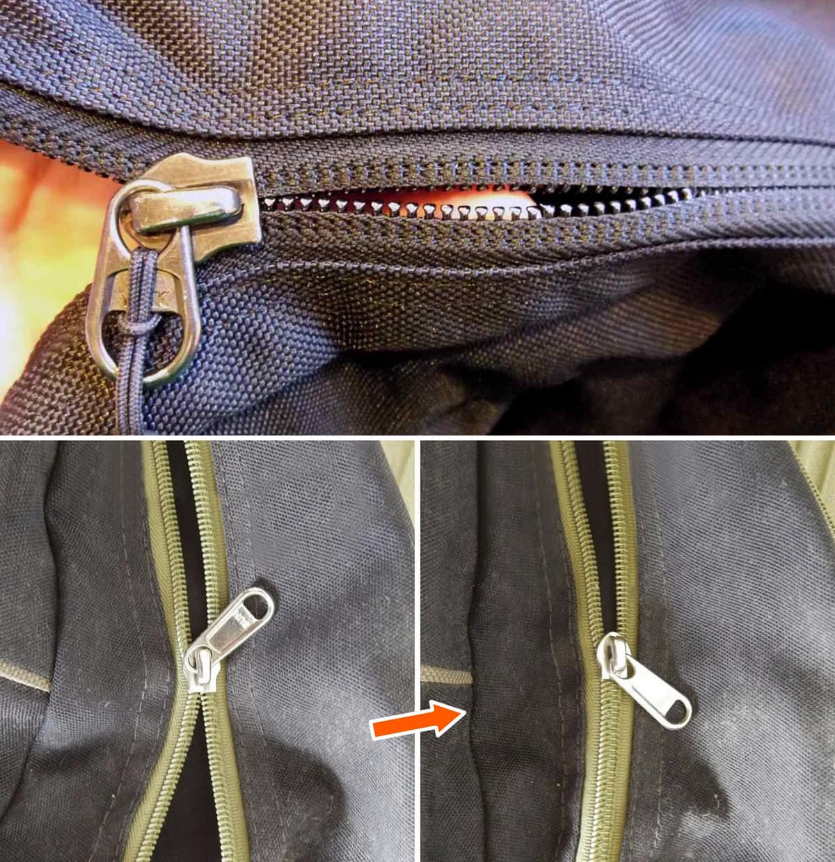Learn how to repair a broken or stuck zipper in minutes (jackets, pants ...