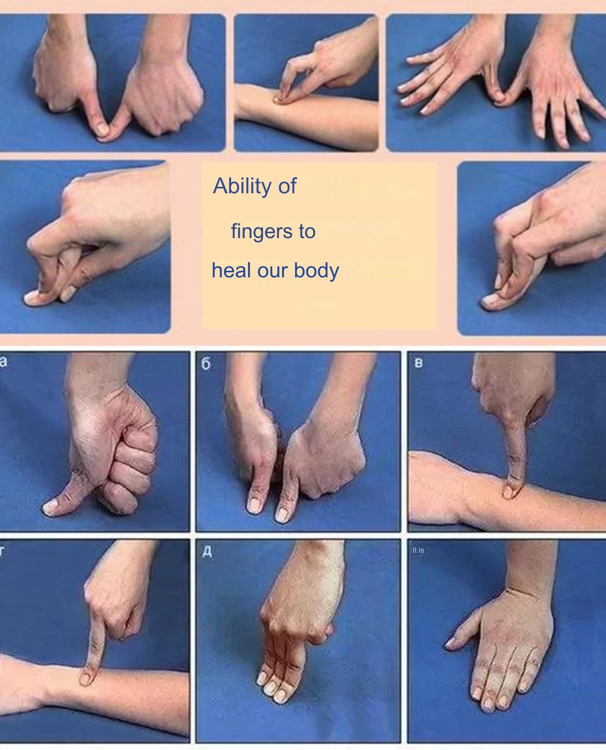 The unique ability of fingers to heal our body - Light Recipes