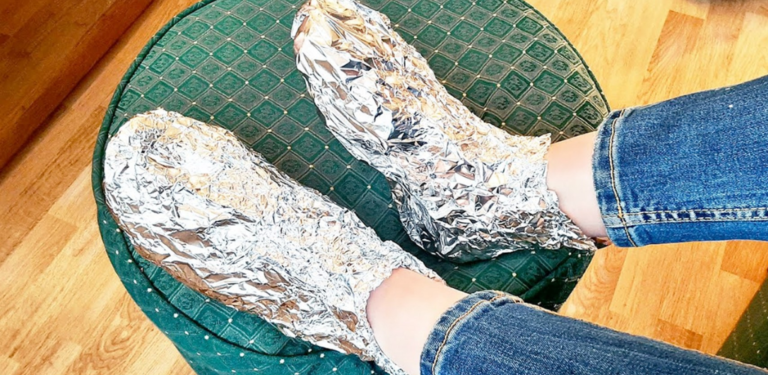 Why is it smart to wrap your feet in aluminum foil? - Light Recipes