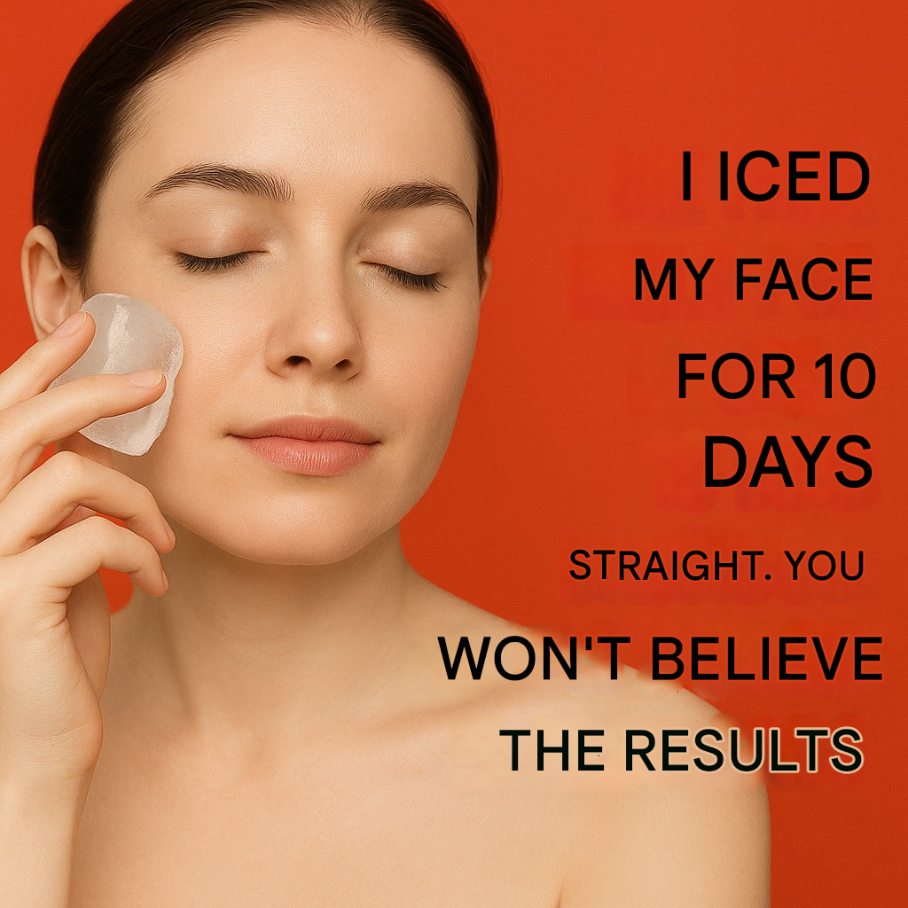 I iced my face for 10 days straight. You won’t believe the results ...