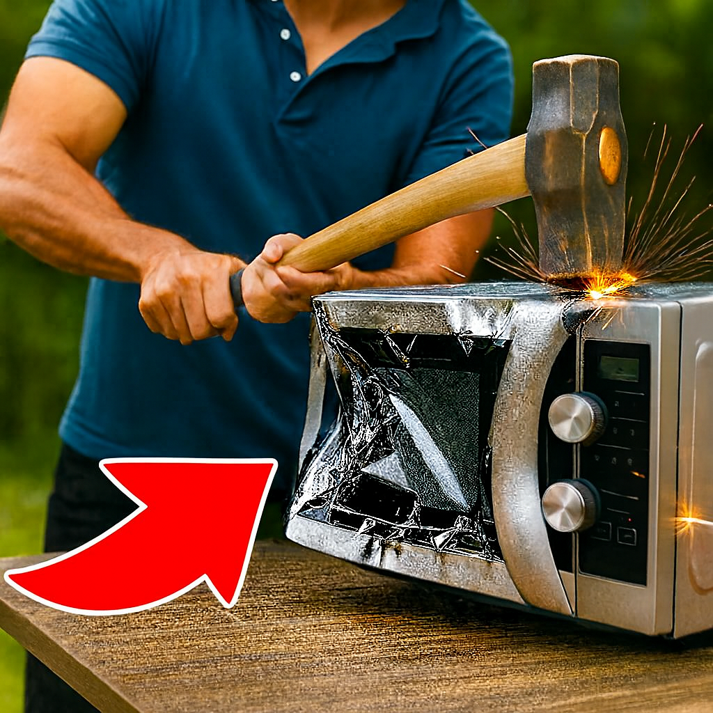 Don’t throw away your old microwave until you see this! Take it apart ...